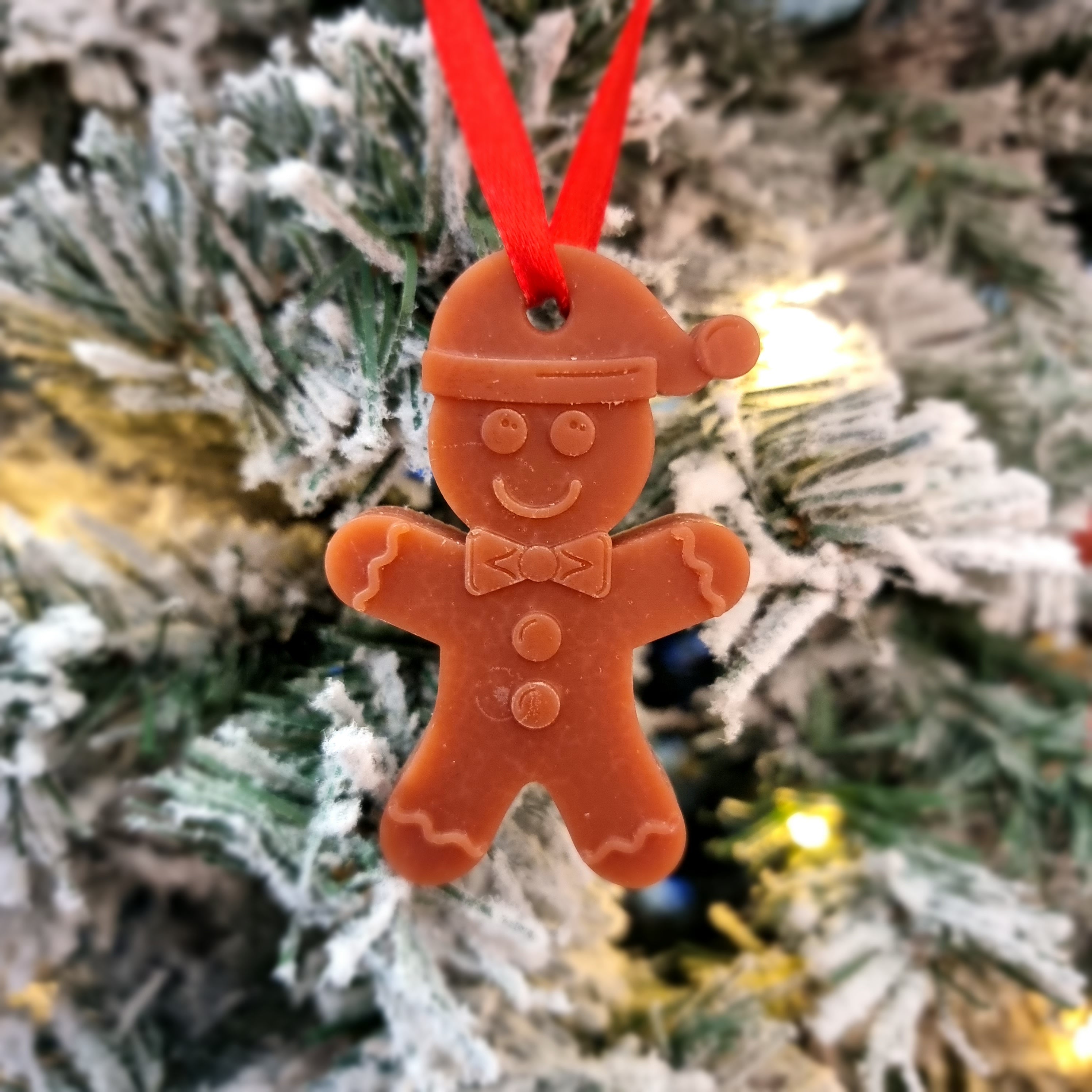 Gingerbread Family - Gingerbread Scented Tree Decoration – Happy Scent Co