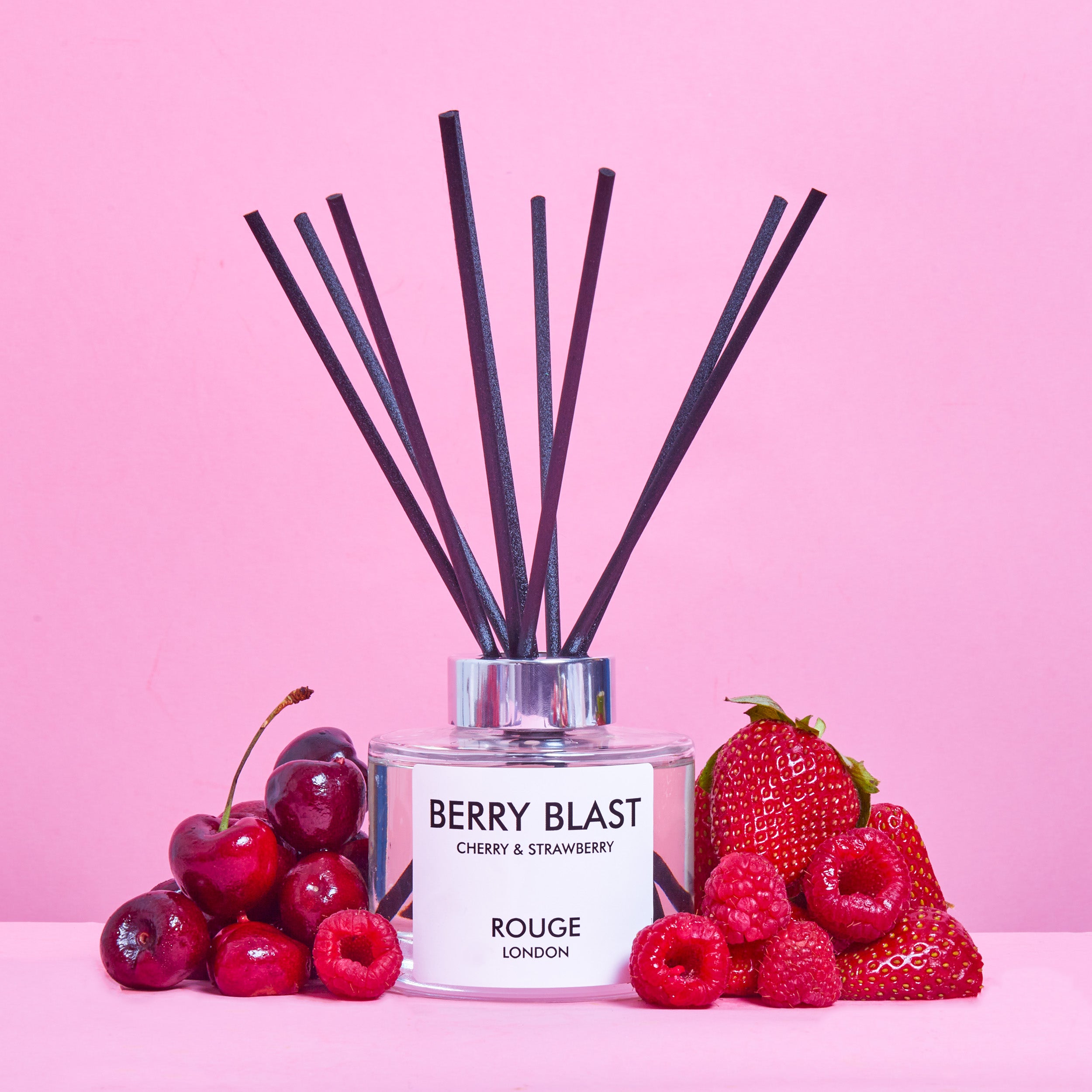 Happy Scent Co, Berry Blast Luxury Reed Diffuser by Rouge London